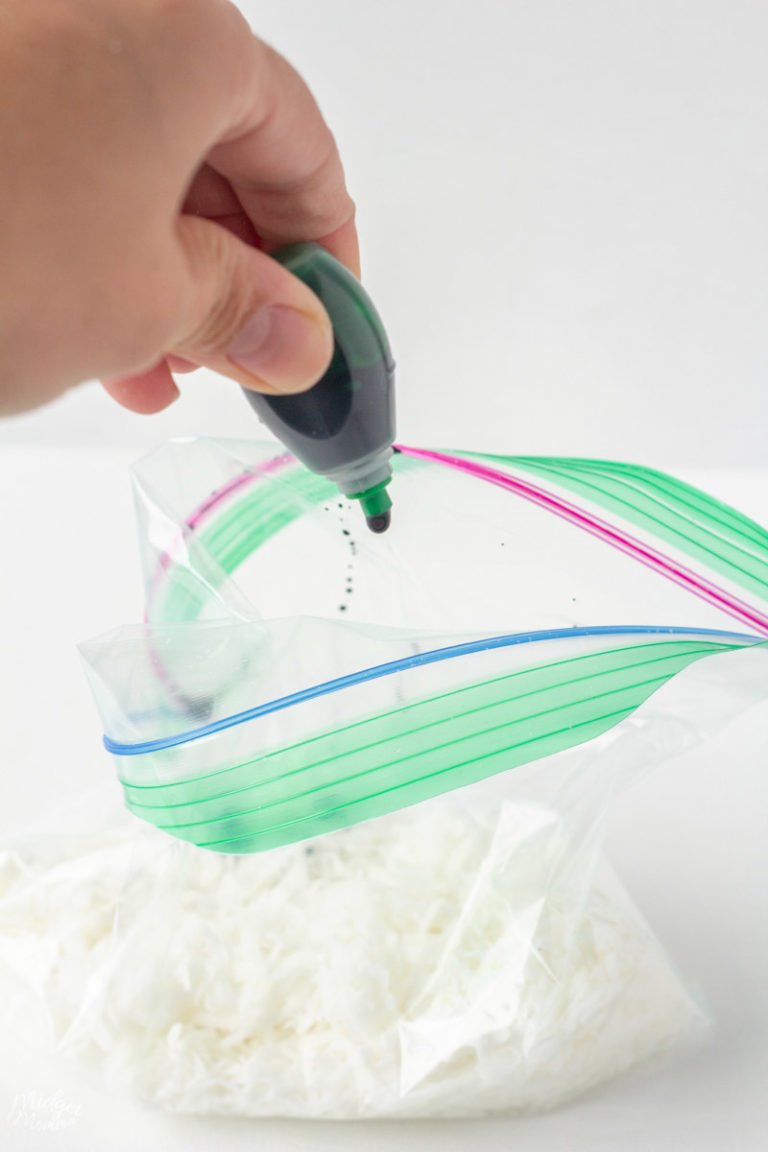 How to Color Coconut (ONLY 2 Ingredients & 2 Minutes!) • MidgetMomma