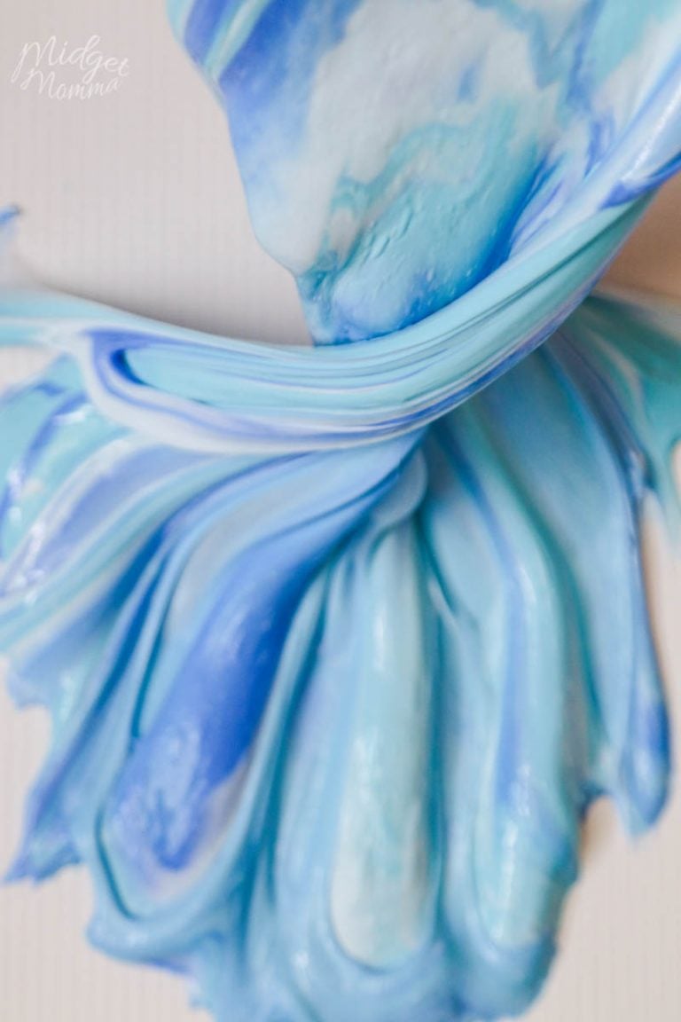 Ocean Slime - How to Make Slime with Saline Solution • MidgetMomma