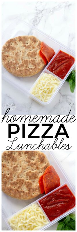 How to Make Homemade Lunchables Pizza • MidgetMomma