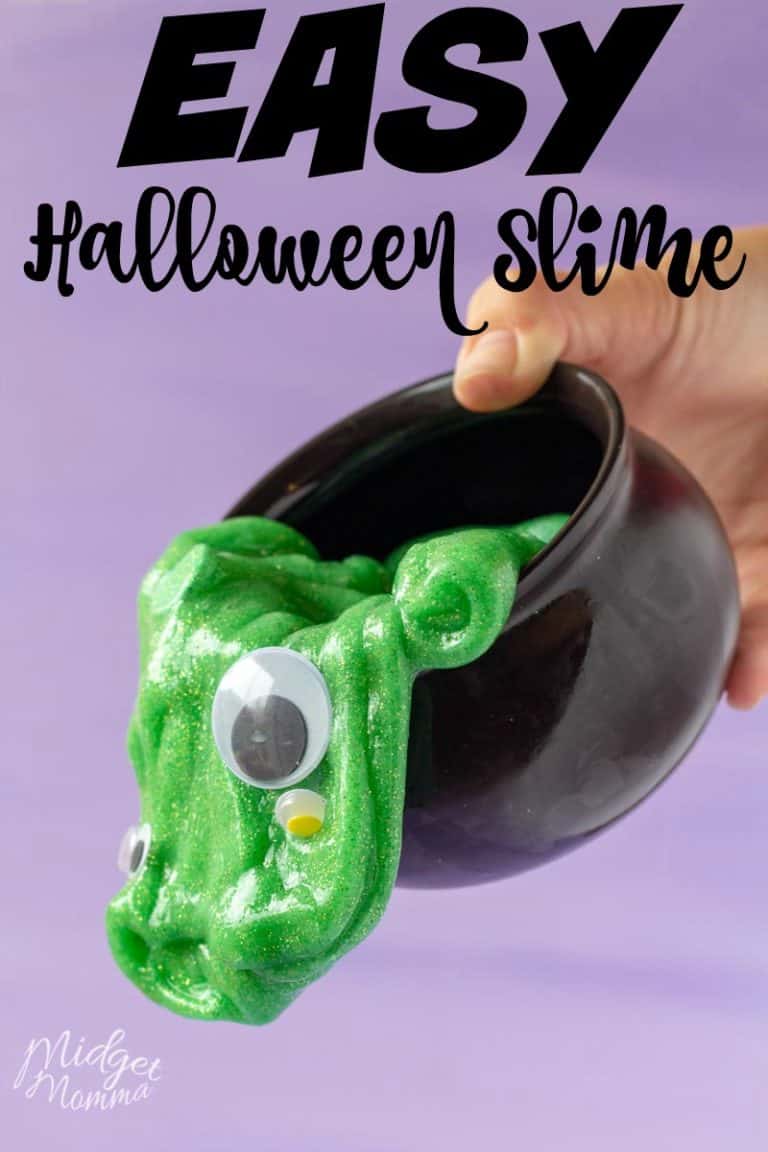 Pumpkin Slime - How to Make Slime with a Real Pumpkin • MidgetMomma