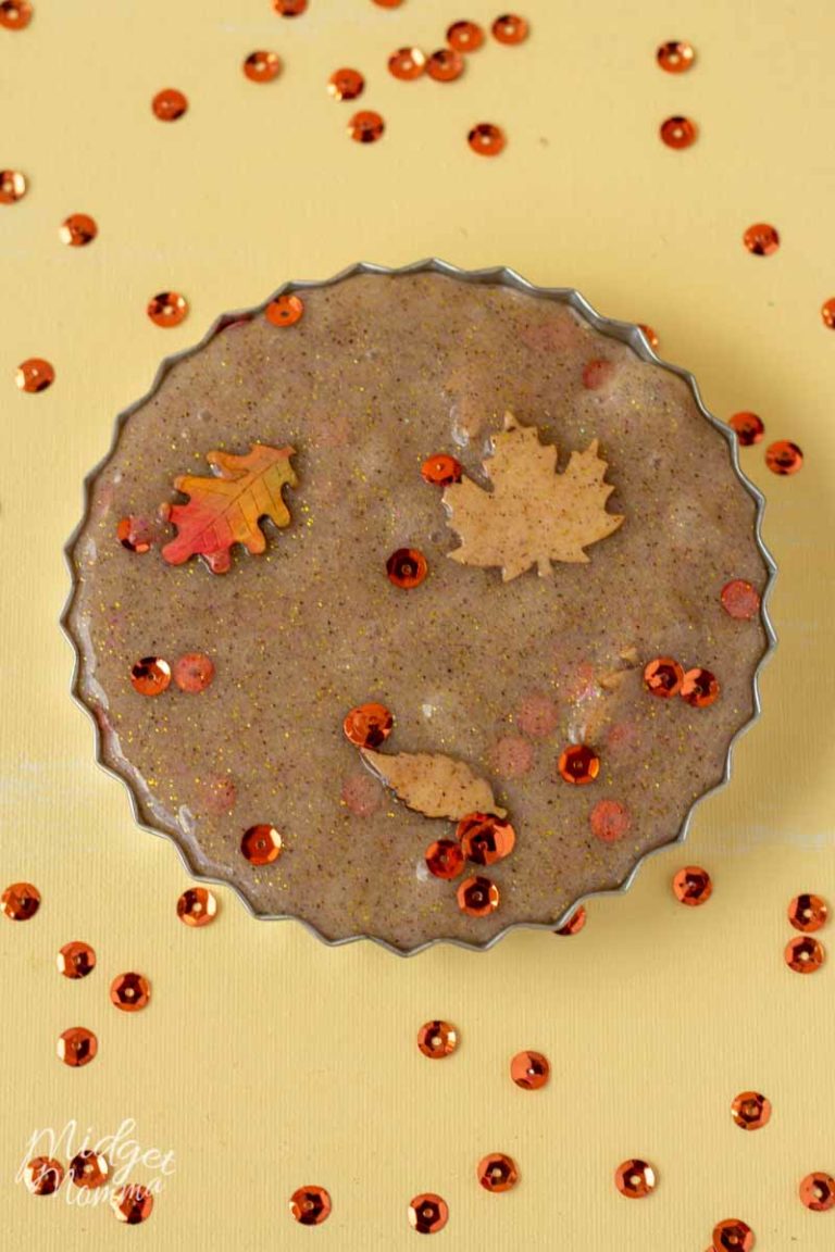 Pumpkin Pie Slime (Easy Slime Recipe) • MidgetMomma