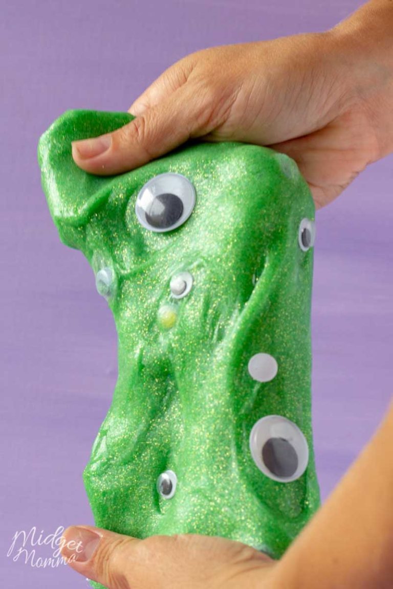 Witch's Brew Eyeball Halloween Slime - Easy 3 Ingredient Slime ...