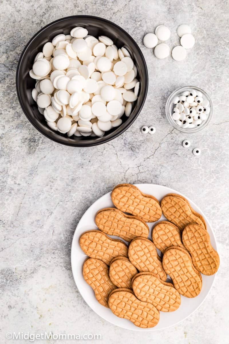 Mummy Nutter Butter Cookies Halloween Treat