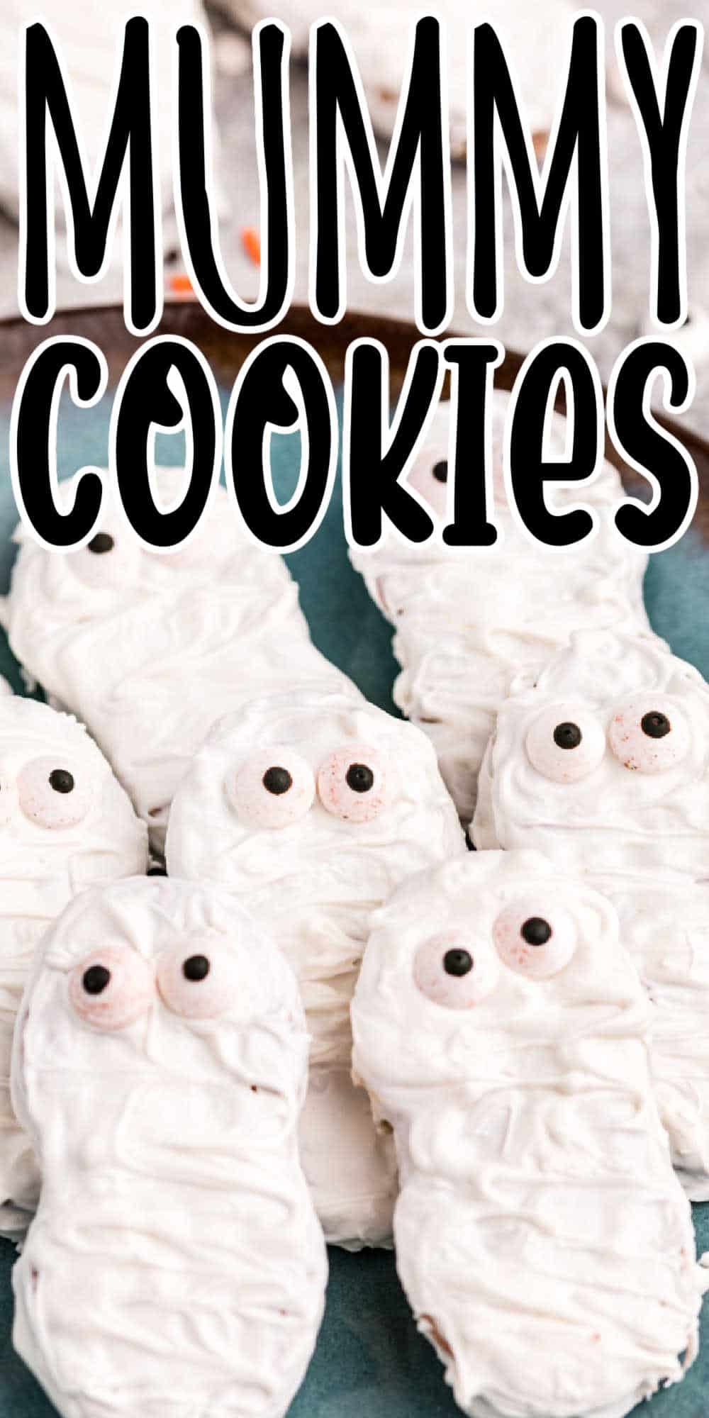 Mummy Nutter Butter Cookies Halloween Treat