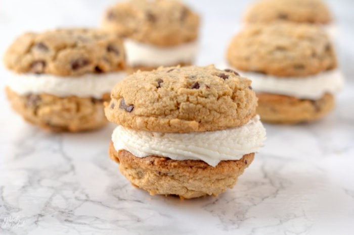 Chocolate Chip Cookie Sandwich • MidgetMomma