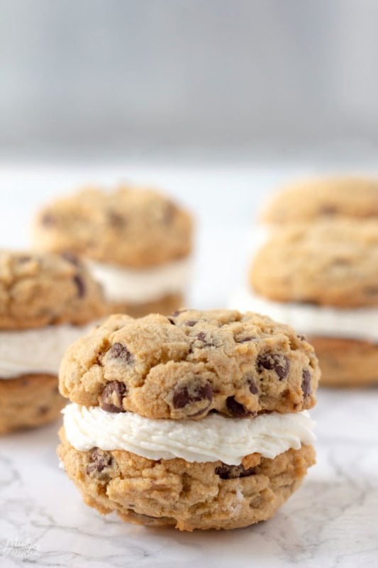 Chocolate Chip Cookie Sandwich • MidgetMomma
