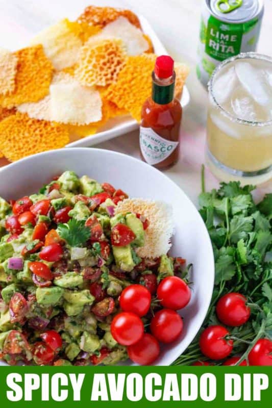 Spicy Avocado Dip (Chunky & Perfect for Dipping!) • MidgetMomma