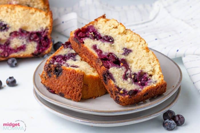 Easy Moist Blueberry Bread Recipe • MidgetMomma