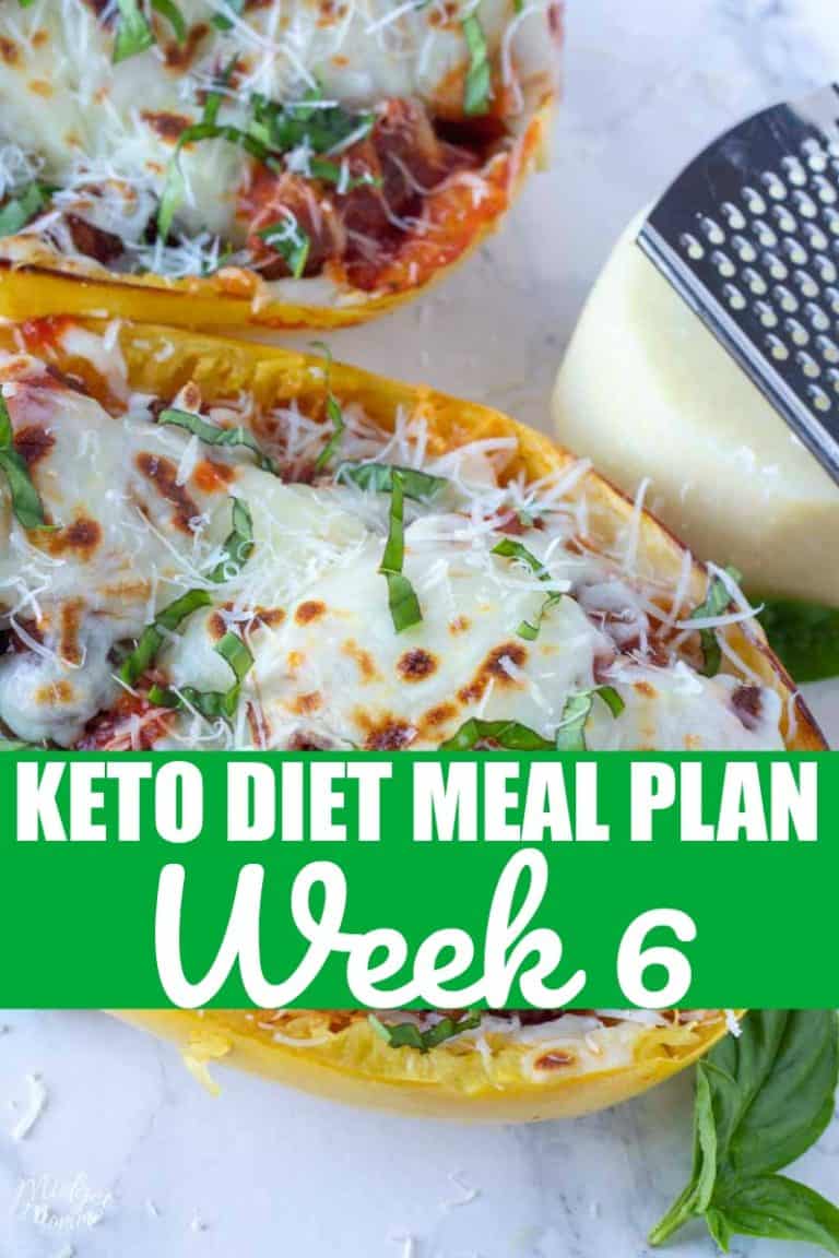 Keto Diet Meal Plan Week 6 • MidgetMomma
