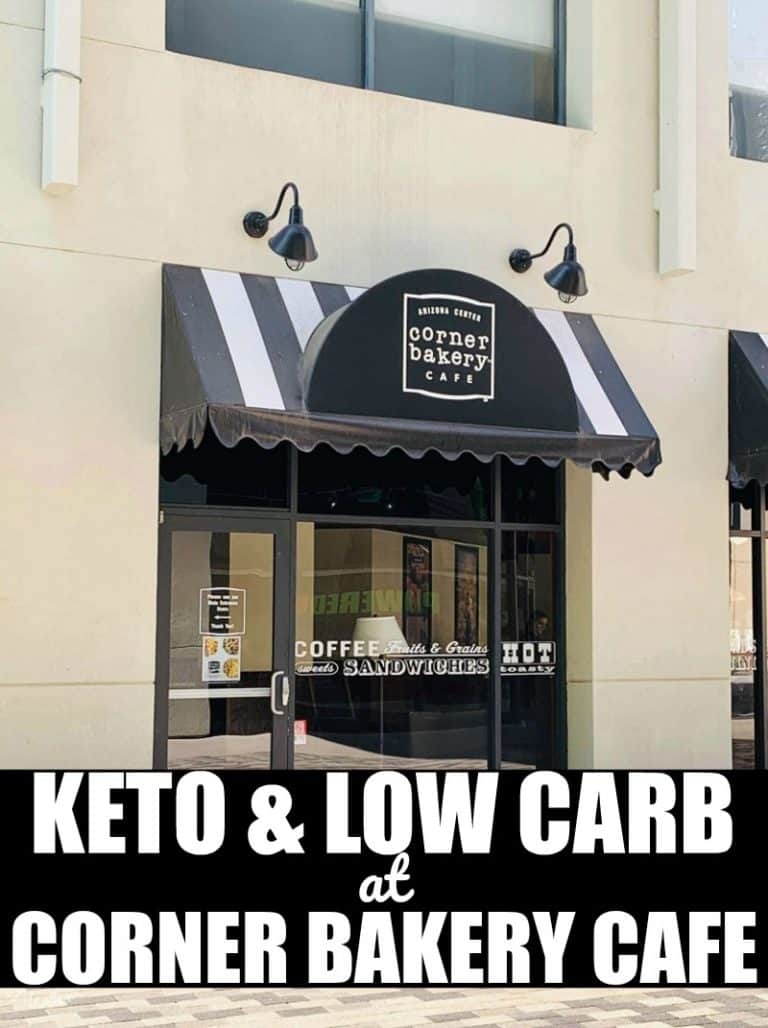 Keto and Low Carb at Corner Bakery Cafe • MidgetMomma