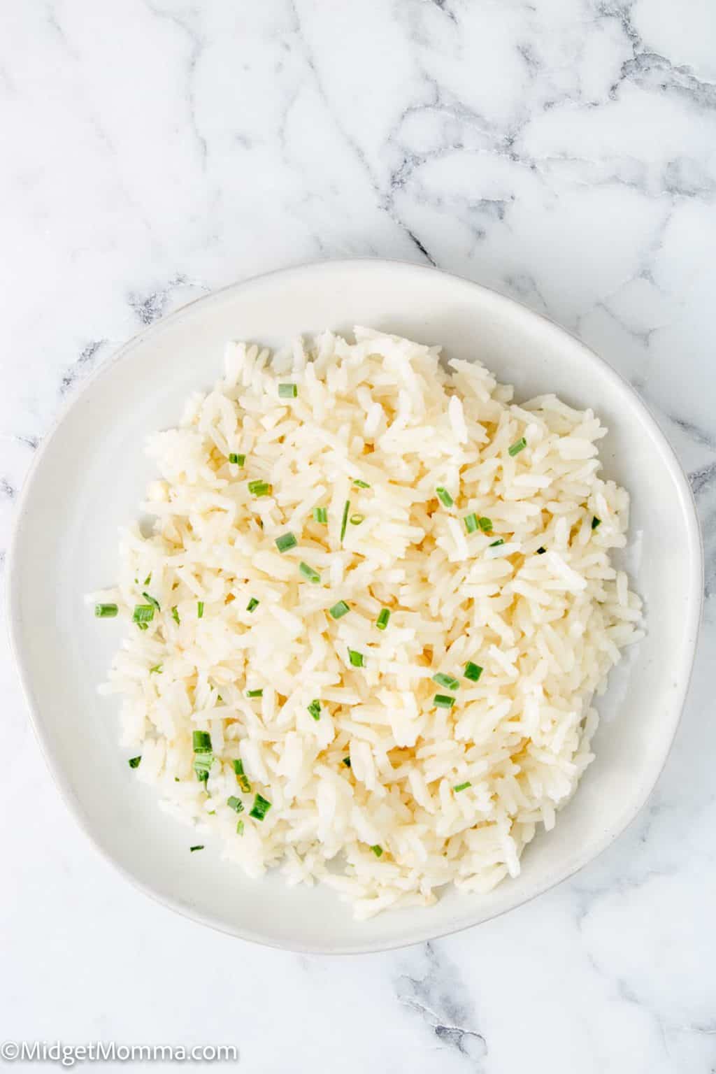 Easy Garlic Butter Rice • MidgetMomma