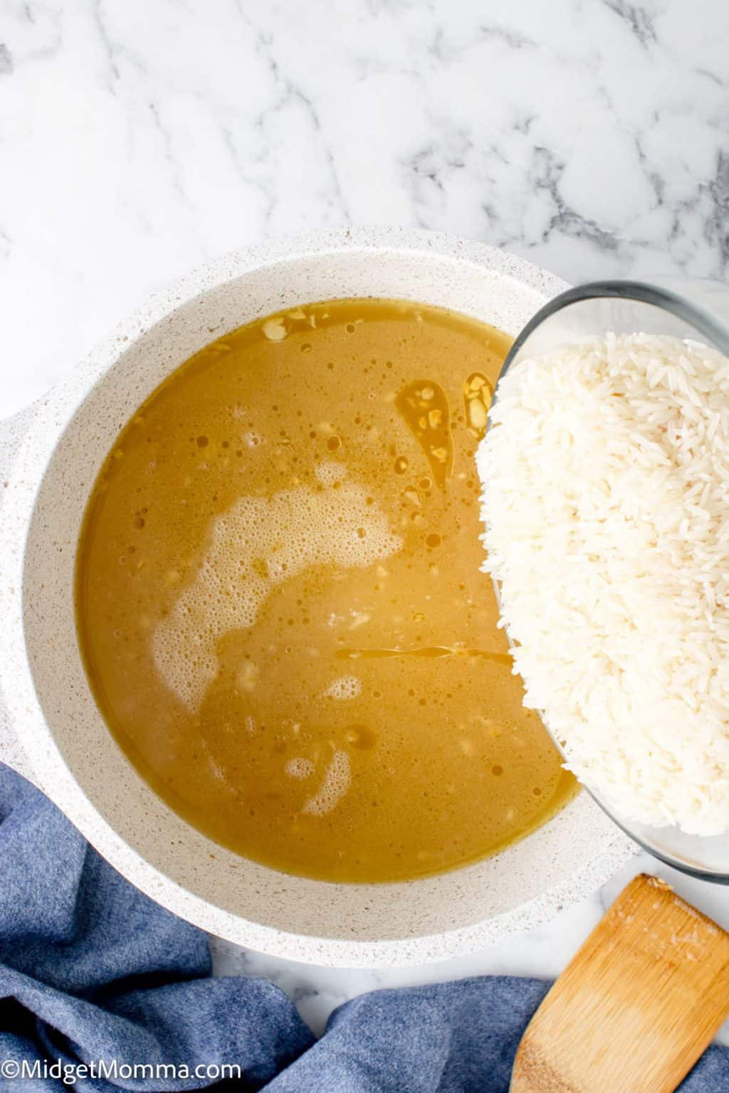 Easy Garlic Butter Rice • MidgetMomma