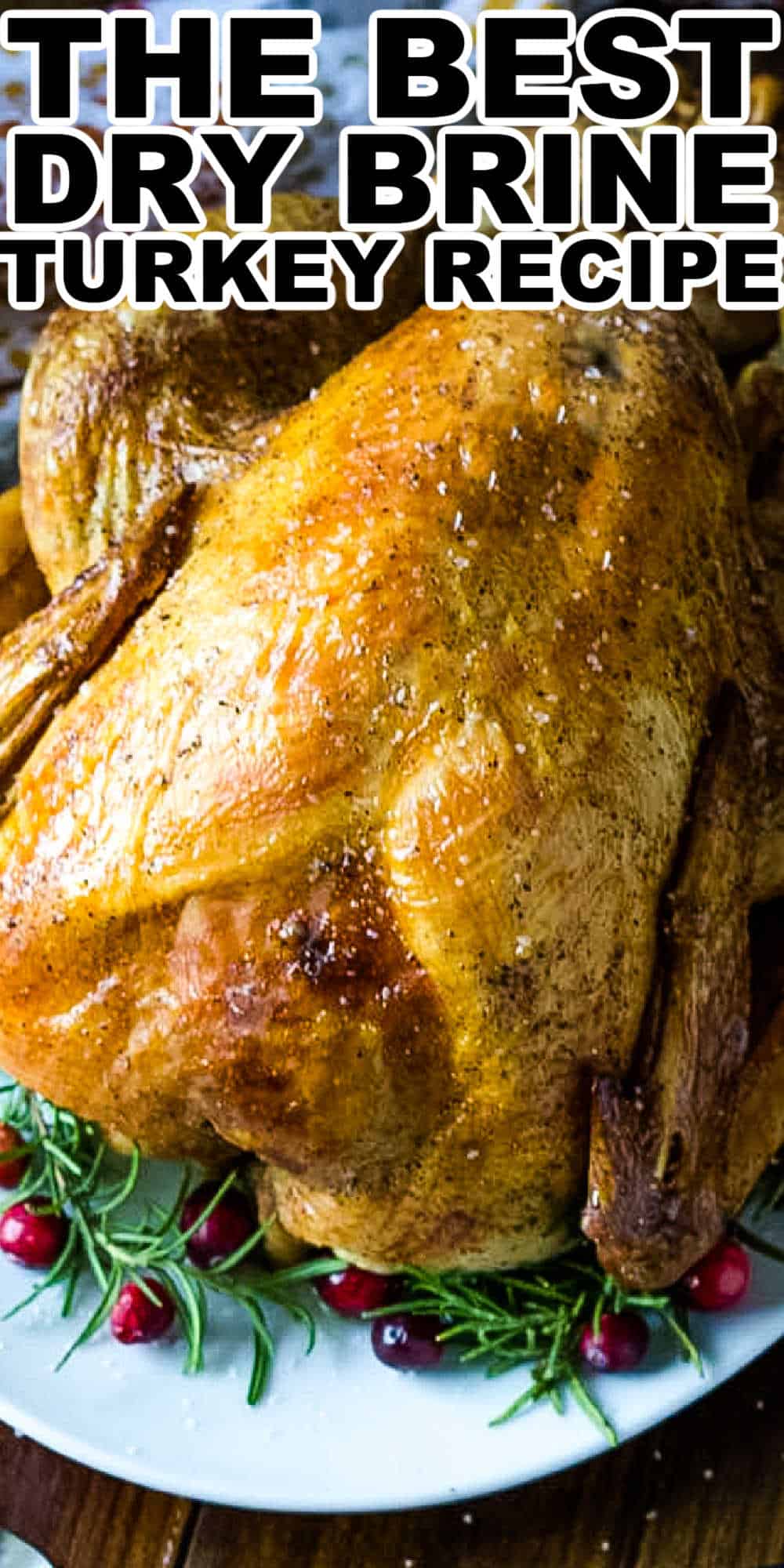 Brown Sugar and Salt Dry Brine Turkey Recipe • MidgetMomma