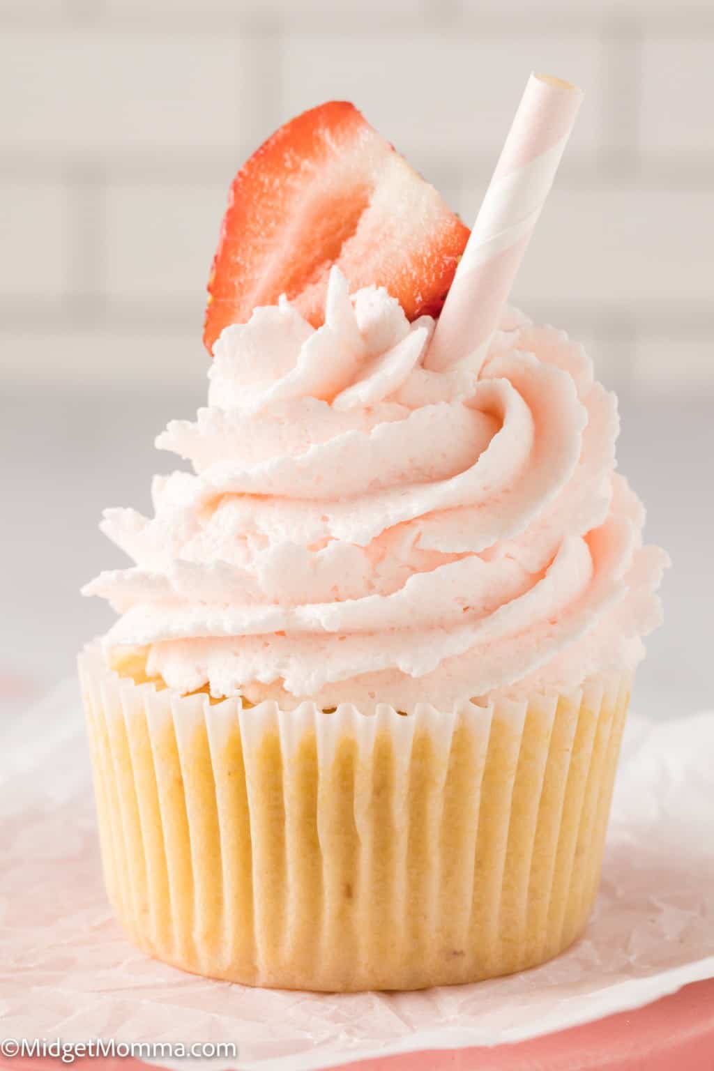 Pink Lemonade Buttercream Frosting Recipe • MidgetMomma