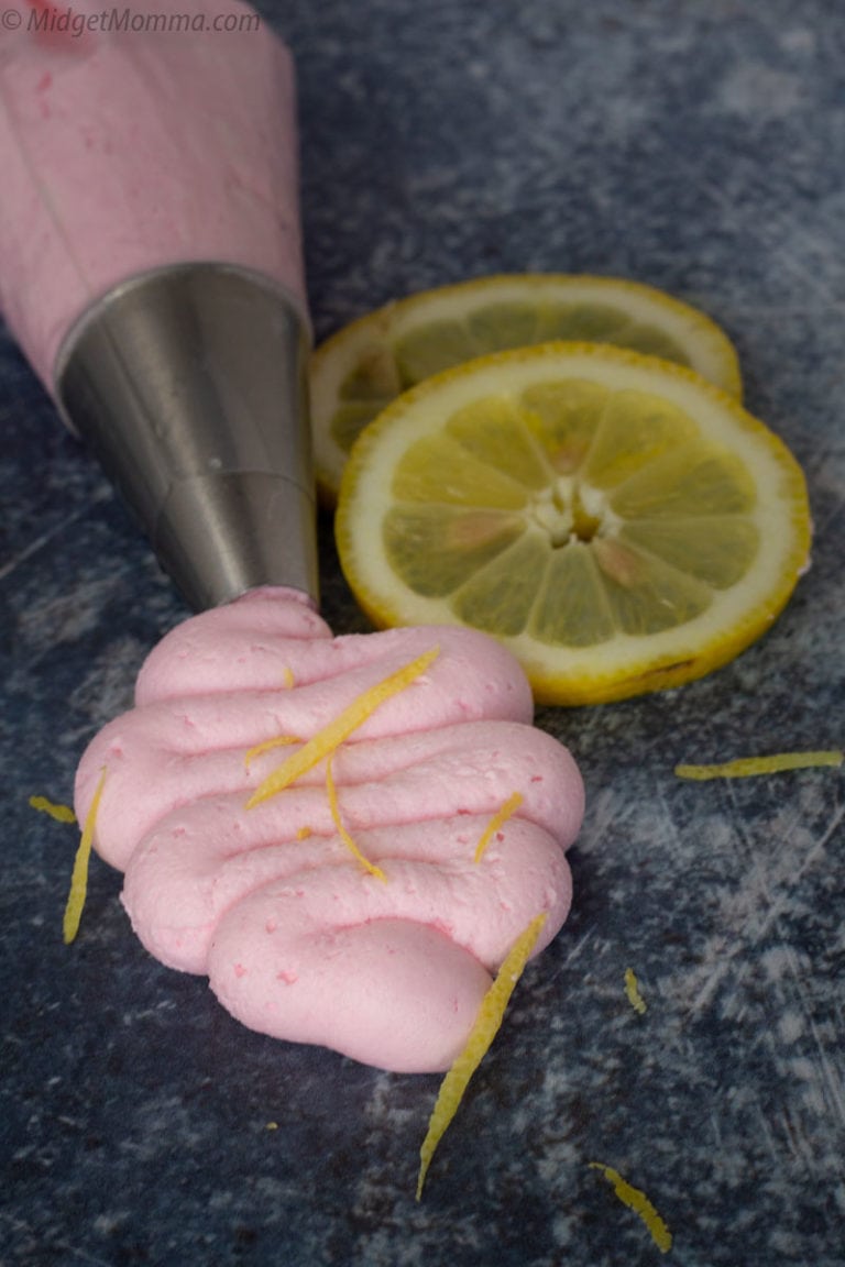Pink Lemonade Buttercream Frosting • MidgetMomma