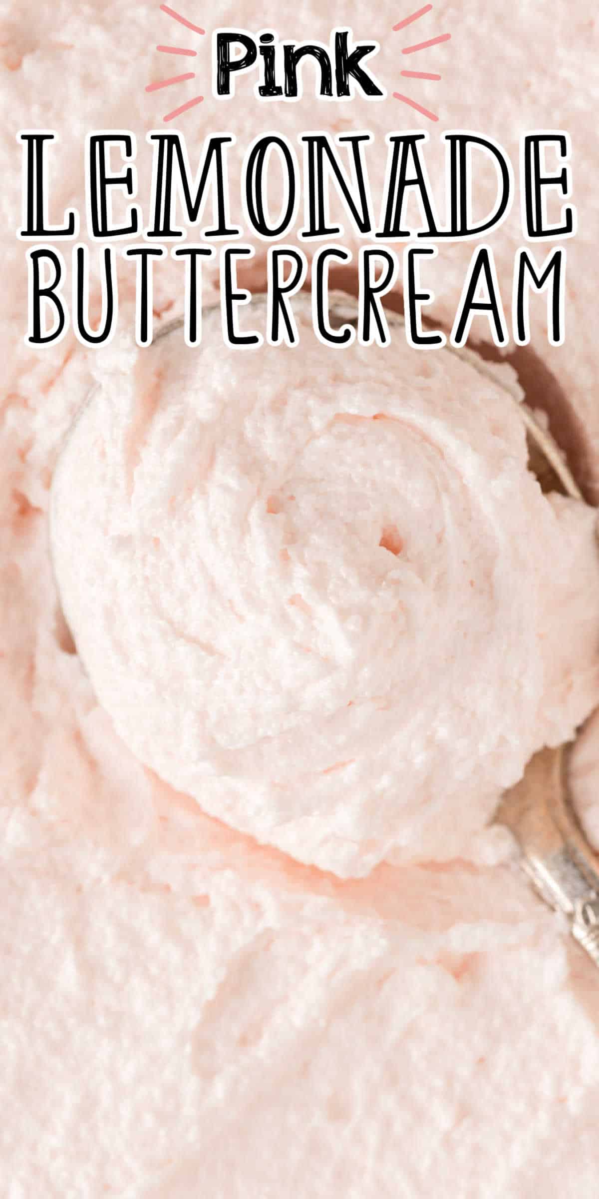 Pink Lemonade Buttercream Frosting Recipe • MidgetMomma