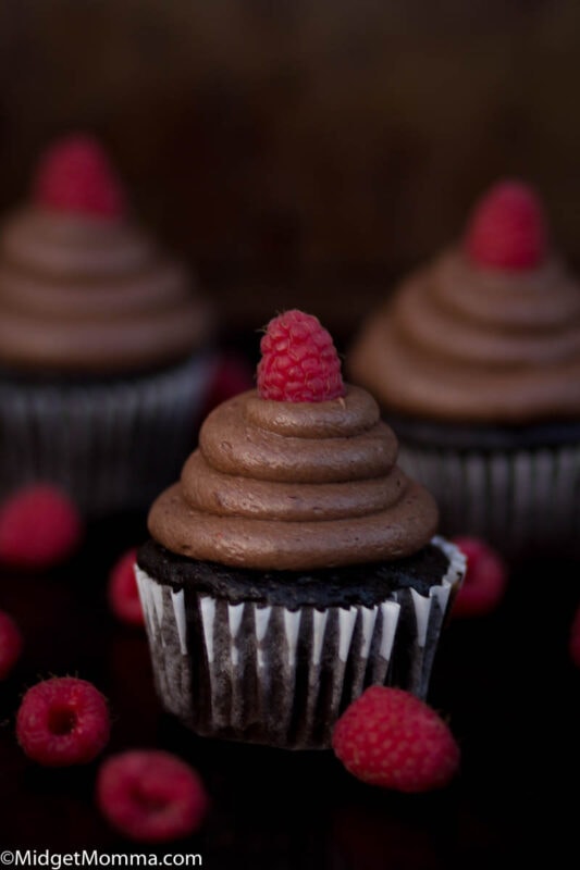Chocolate Raspberry Cupcakes Recipe