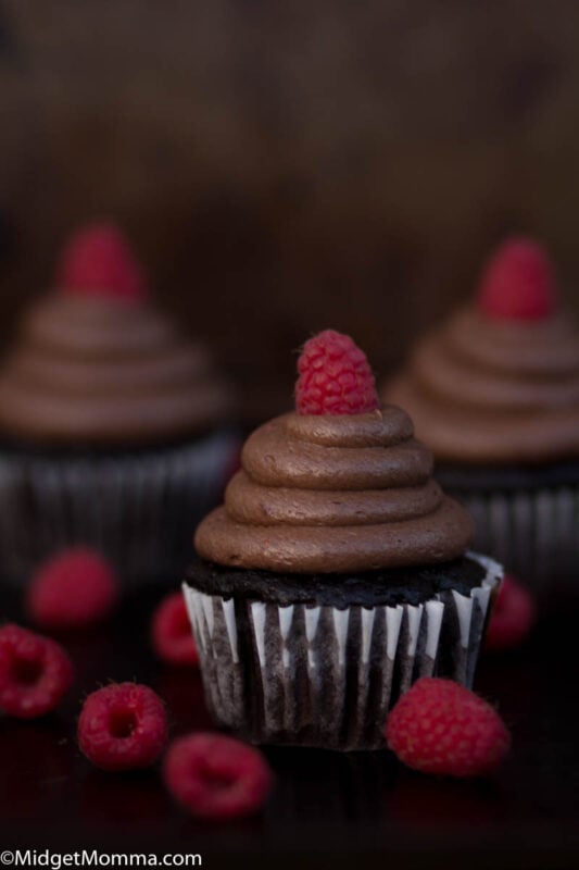 Chocolate Raspberry Cupcakes Recipe