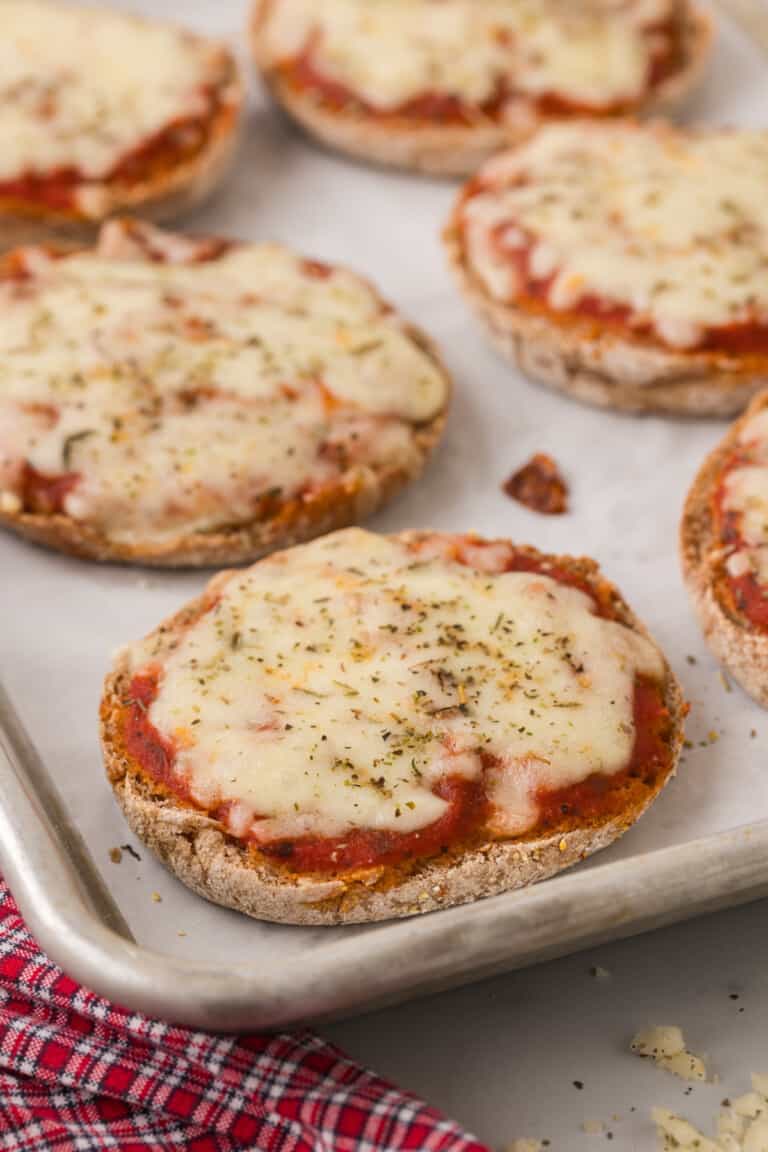 Quick & Easy Kid Approved English Muffin Pizza Recipe