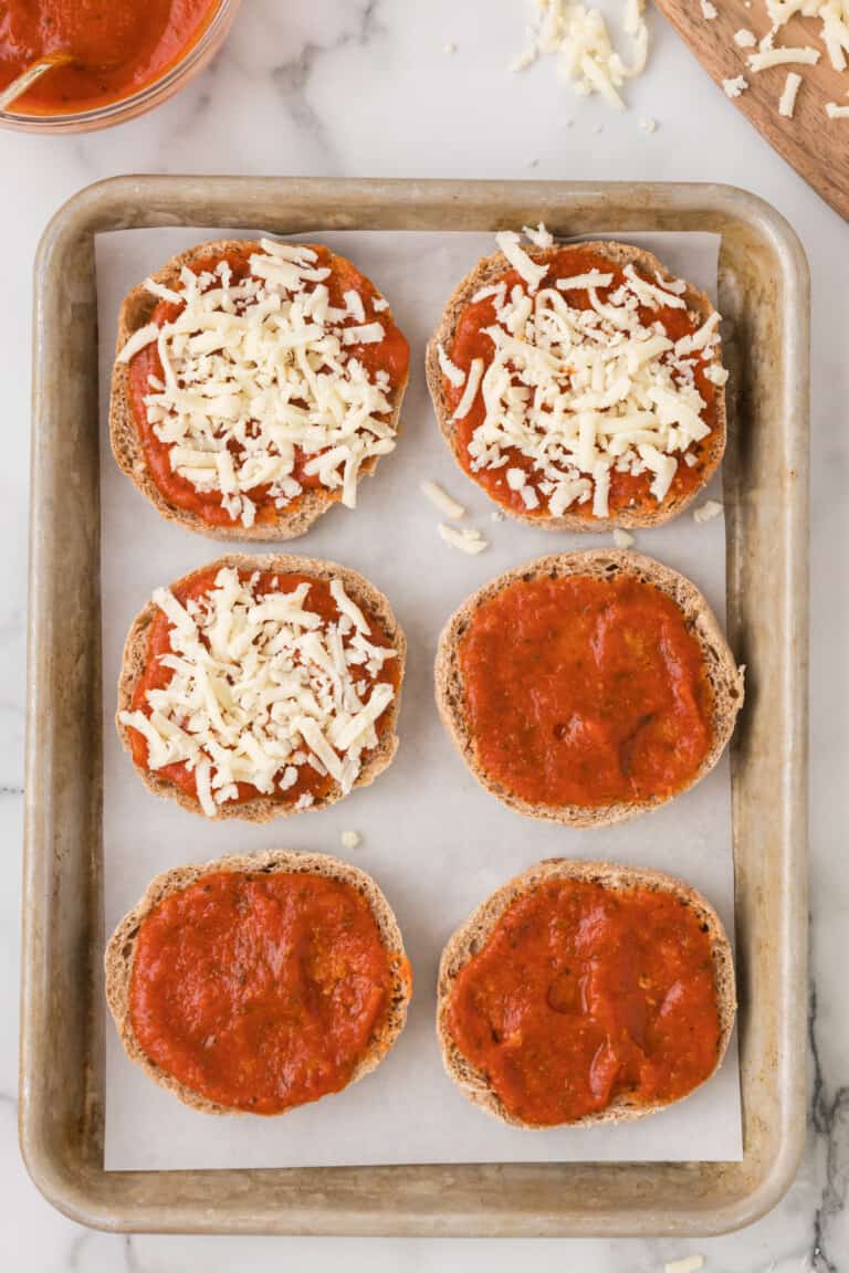 Quick & Easy Kid Approved English Muffin Pizza Recipe