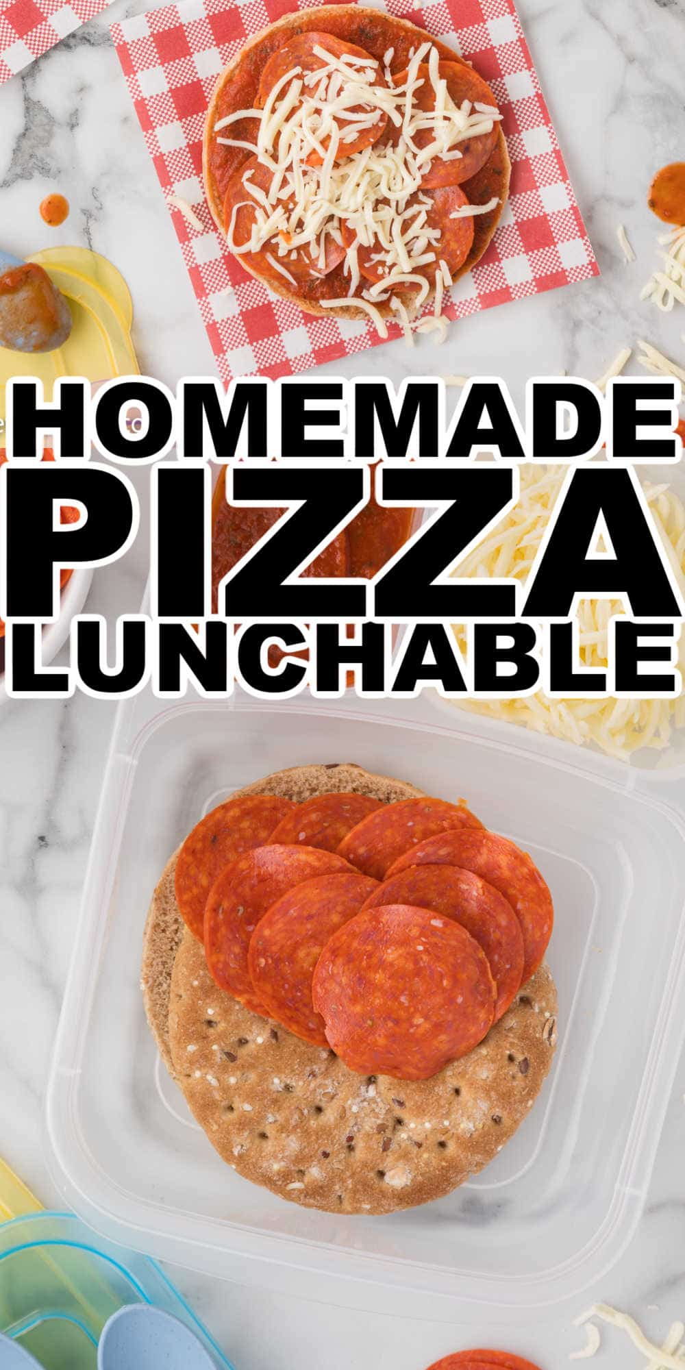 How to Make Homemade Lunchables Pizza • MidgetMomma