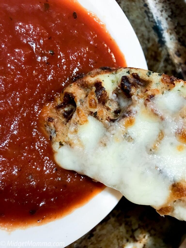 Easy Easy Keto Chaffle Garlic Bread Recipe • MidgetMomma