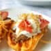 Keto Chaffle Taco Shells Recipe • MidgetMomma