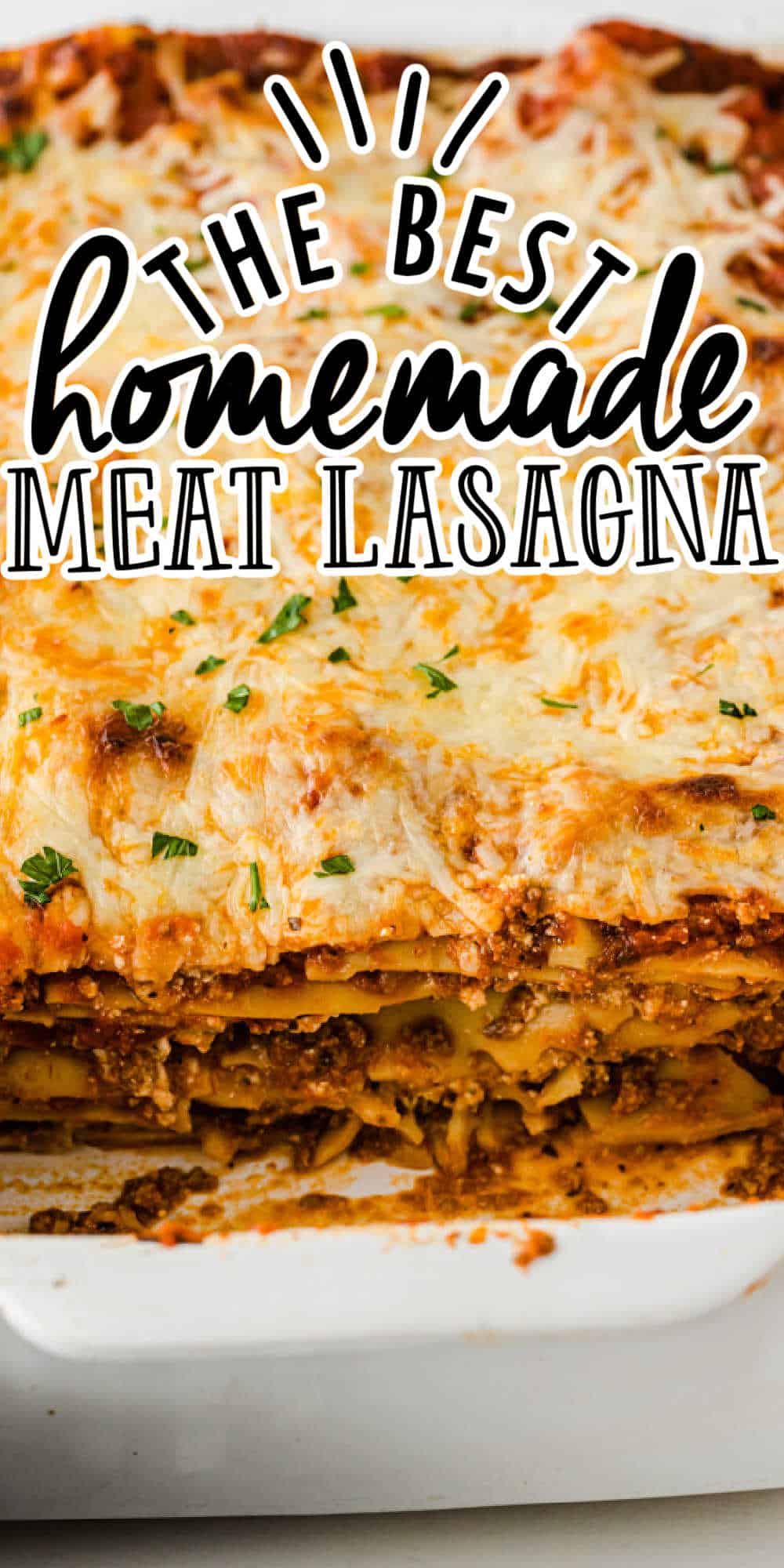 The BEST Homemade Lasagna Recipe • MidgetMomma