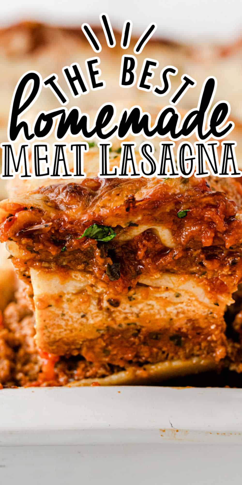 The BEST Homemade Lasagna Recipe • MidgetMomma
