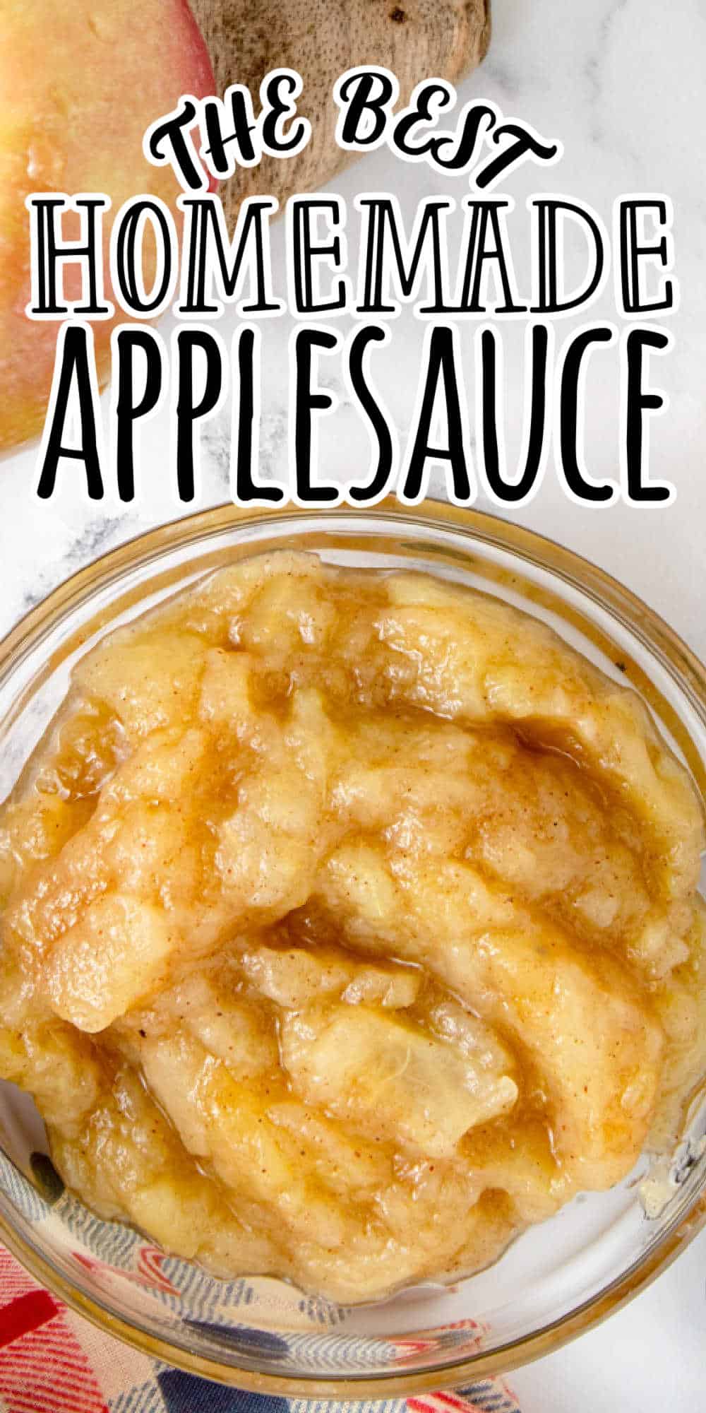 The Best Easy Homemade Applesauce Recipe • MidgetMomma