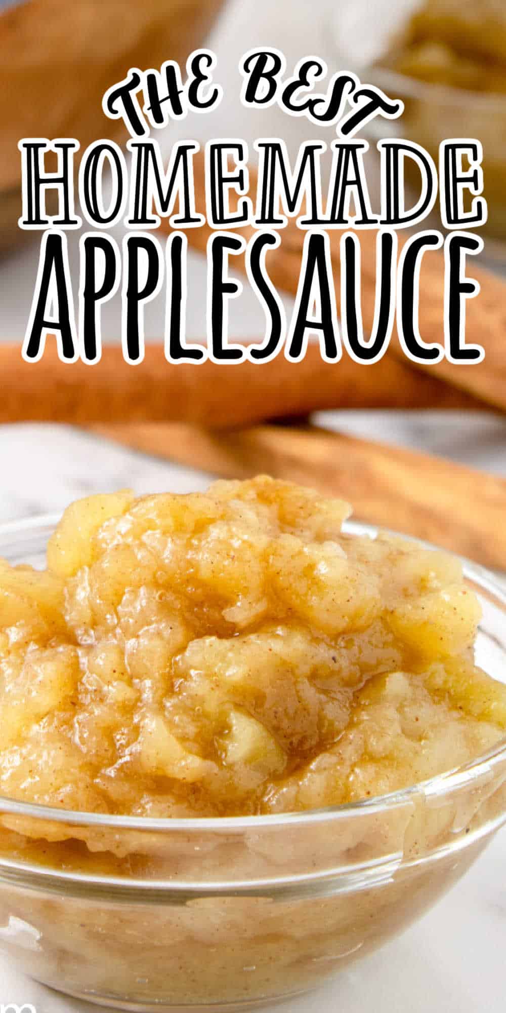 The Best Easy Homemade Applesauce Recipe • MidgetMomma