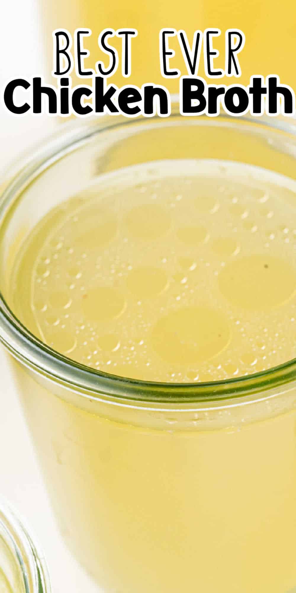 Homemade Chicken Broth Recipe