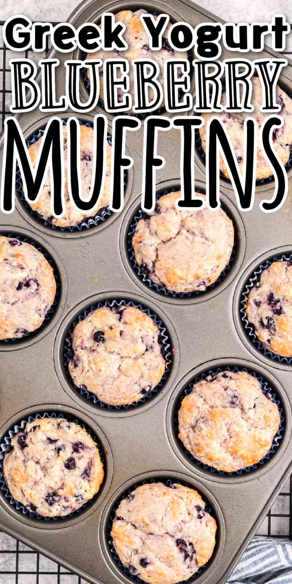 Greek Yogurt Blueberry Muffins Recipe