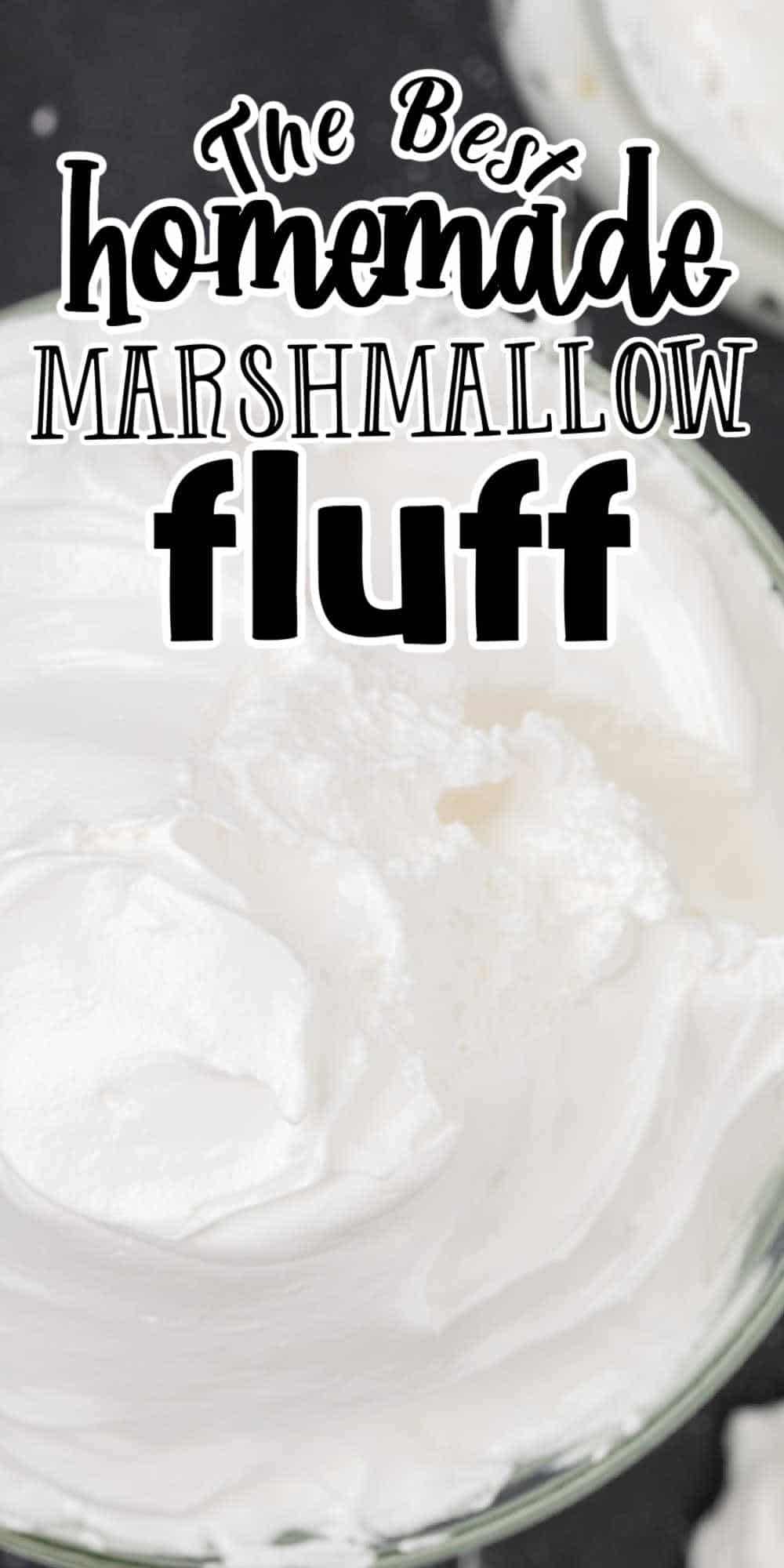 Homemade Marshmallow Fluff Recipe • MidgetMomma
