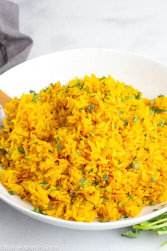 Instant Pot Turmeric Rice Recipe • MidgetMomma