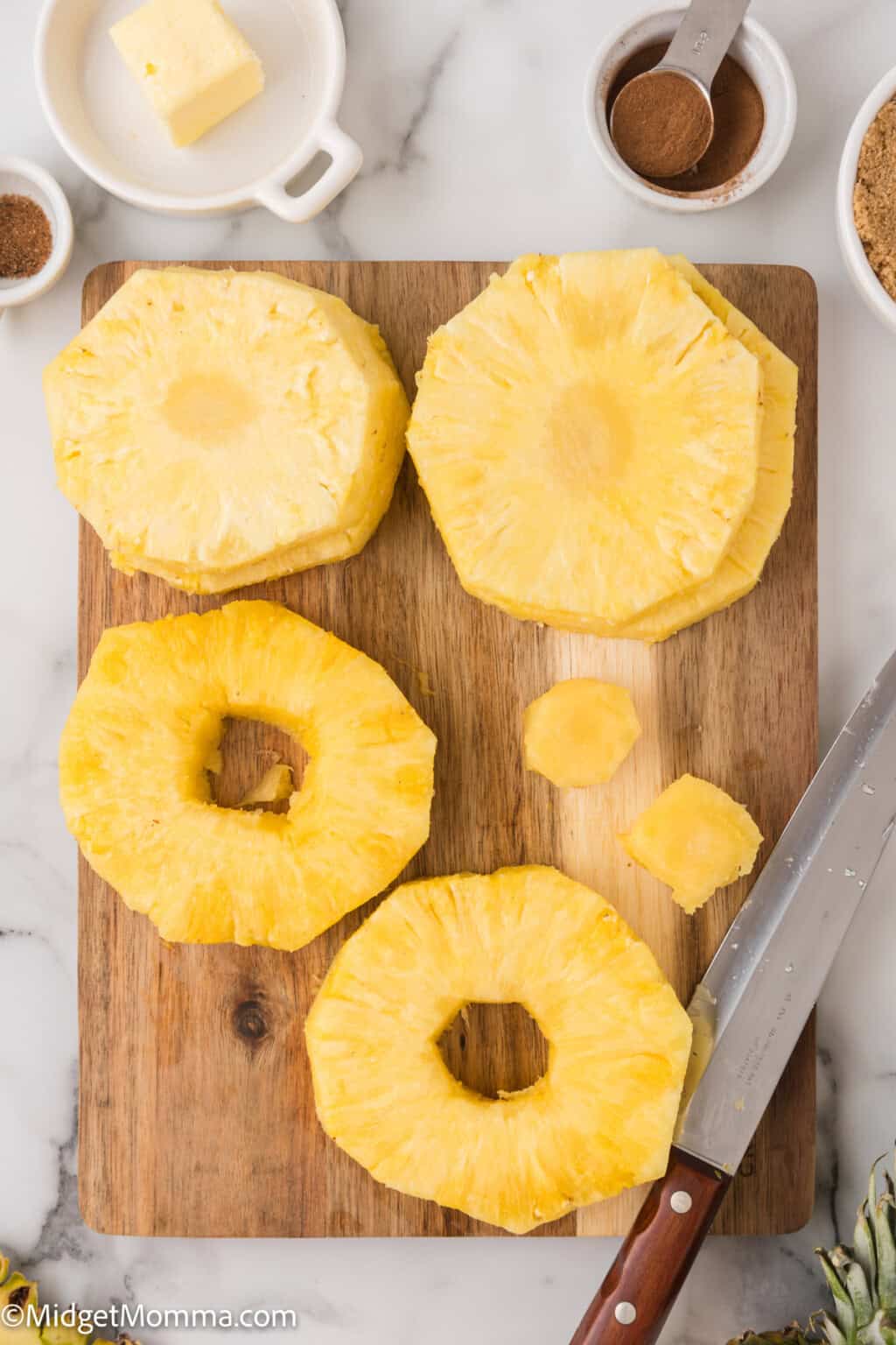 Easy Baked Caramelized Pineapple Dessert Recipe • MidgetMomma