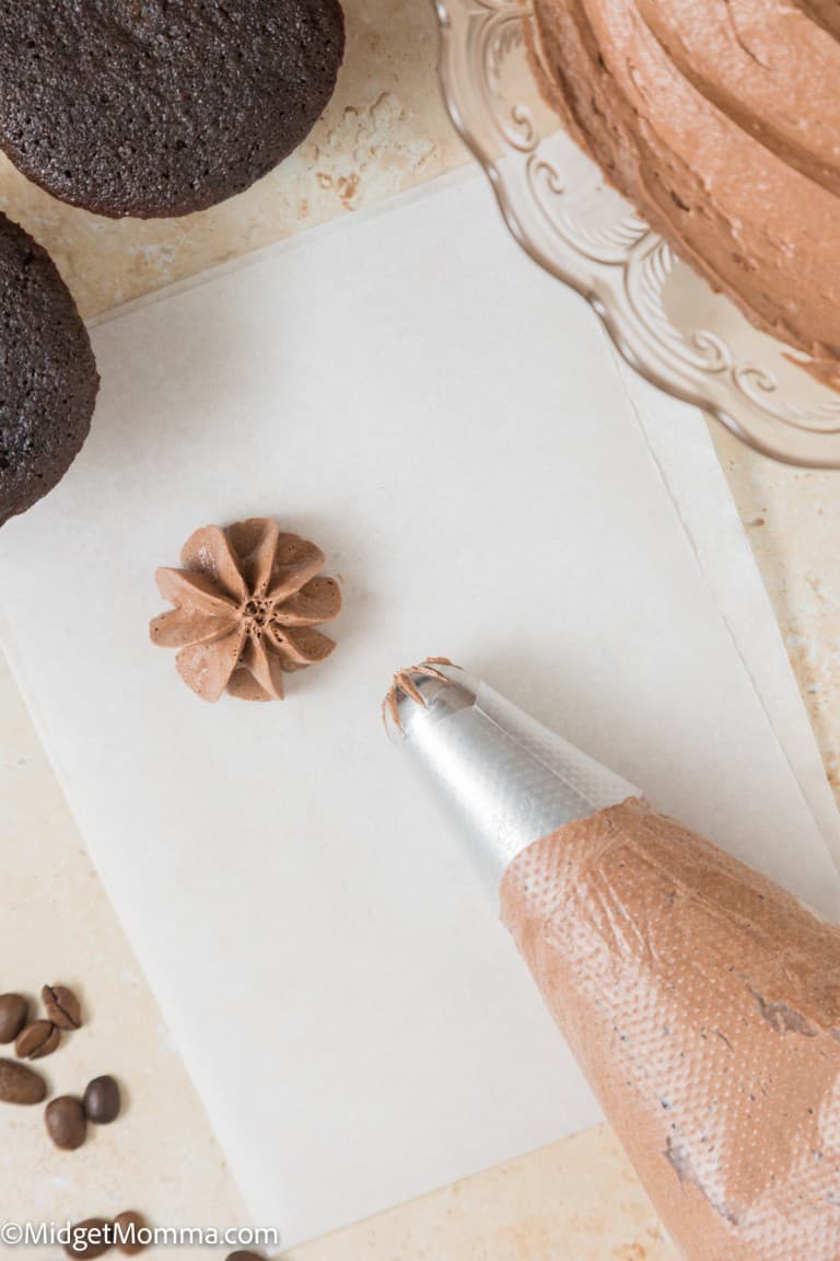 Bakery Style Mocha Buttercream Frosting Recipe • MidgetMomma