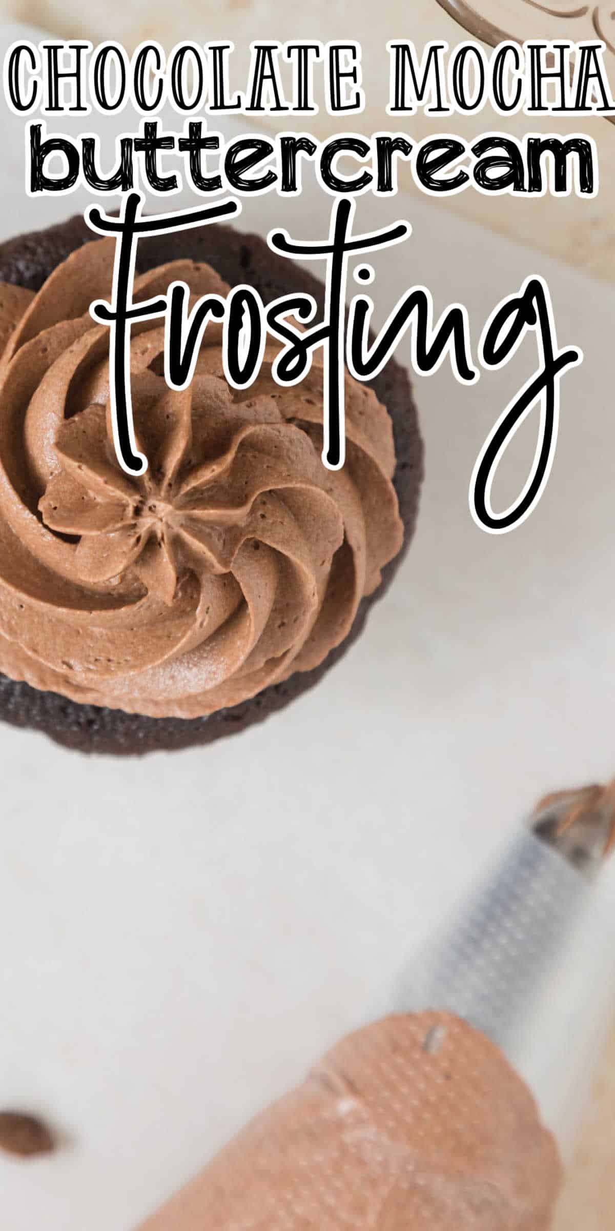 Bakery Style Mocha Buttercream Frosting Recipe • MidgetMomma