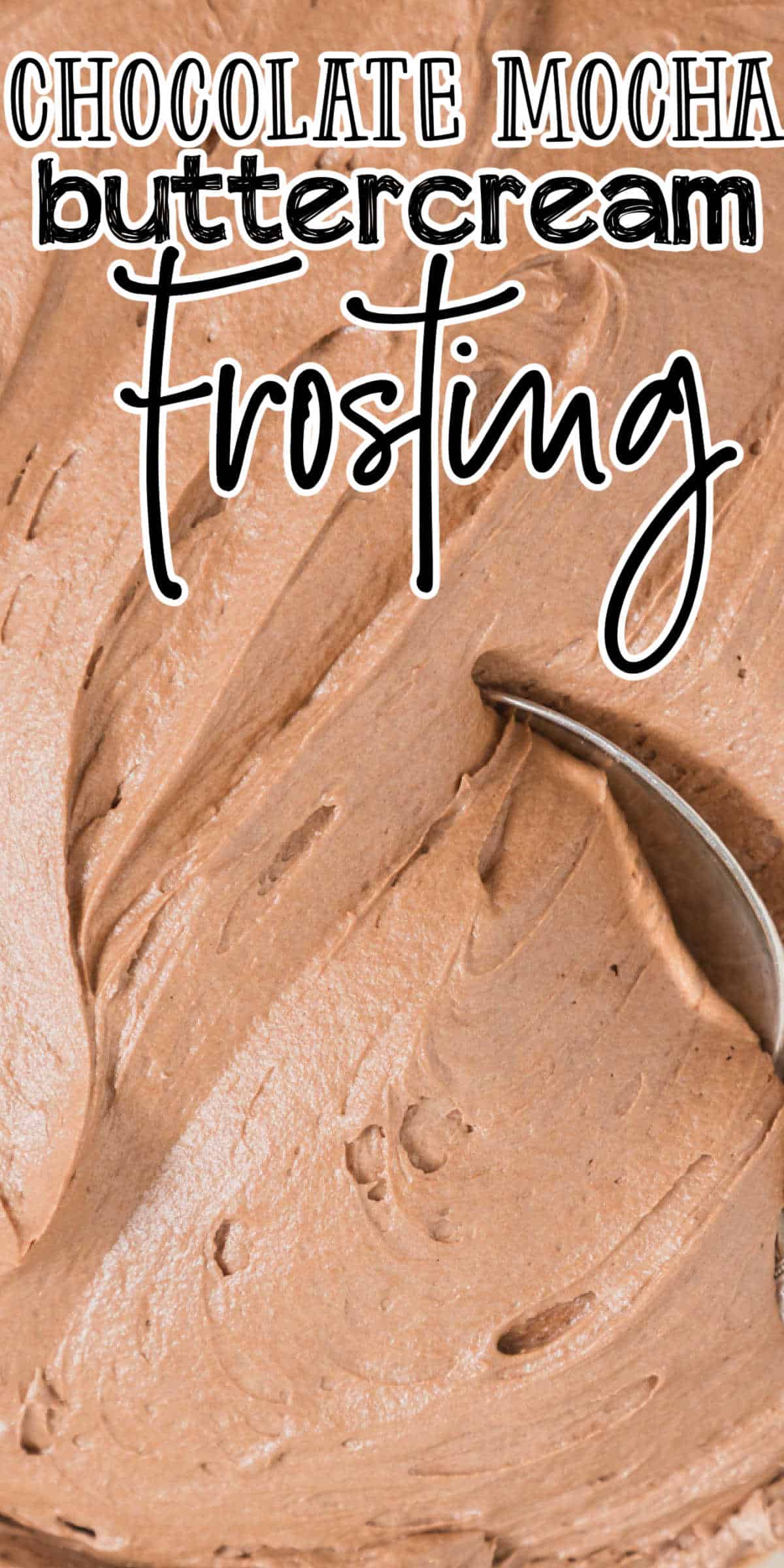 Bakery Style Mocha Buttercream Frosting Recipe • MidgetMomma