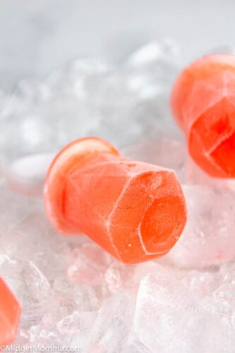 How to Make Raspberry Homemade Pedialyte Pops • MidgetMomma