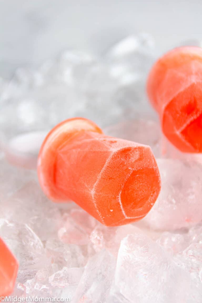 How to Make Raspberry Homemade Pedialyte Pops • MidgetMomma