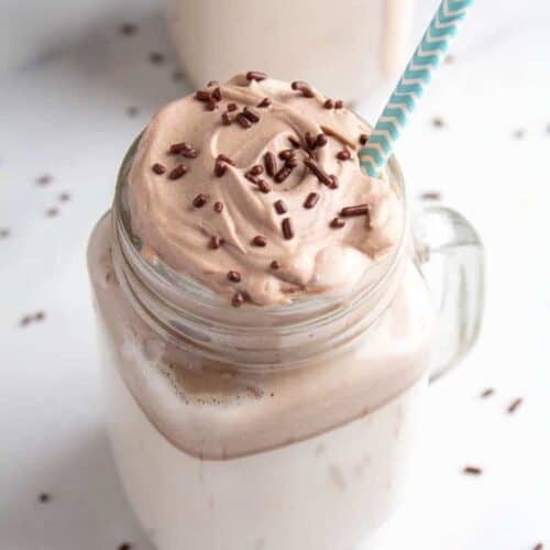 Whipped hot chocolate store