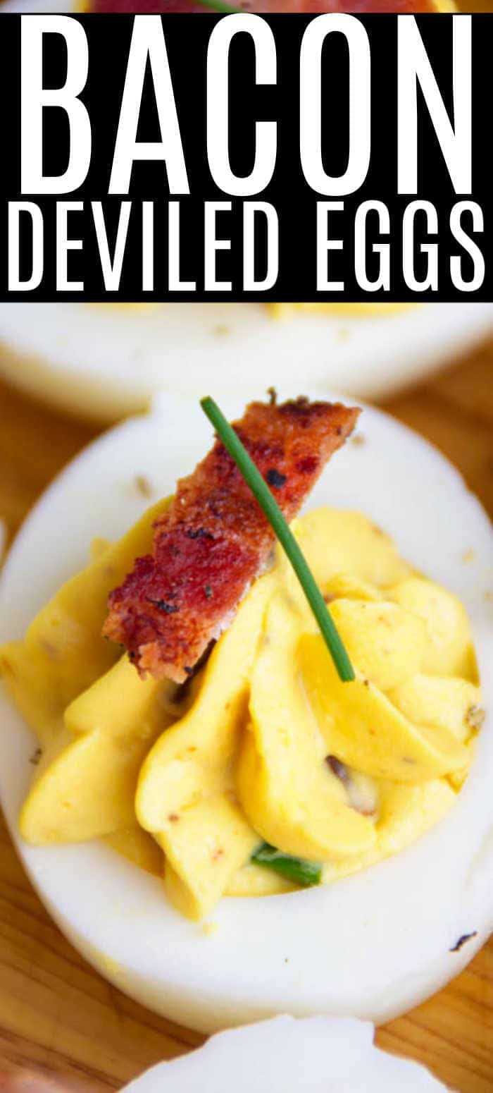 Bacon Deviled Eggs - How to Make Deviled Eggs with Bacon