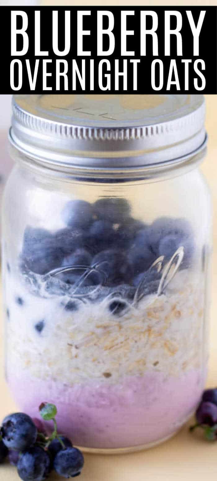 How to Make Blueberry Overnight Oats MidgetMomma