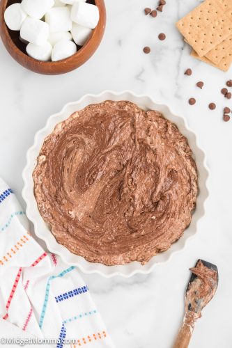 Easy Oven Baked S'Mores Dip Recipe • MidgetMomma