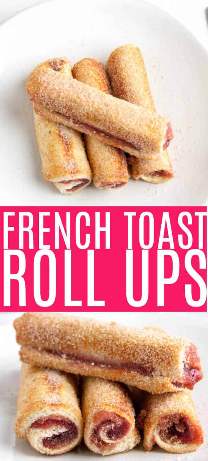 How to Make French Toast Roll ups - MidgetMomma.com