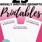 Weekly Writing Prompts for kids (FREE Printable Pack!) • MidgetMomma