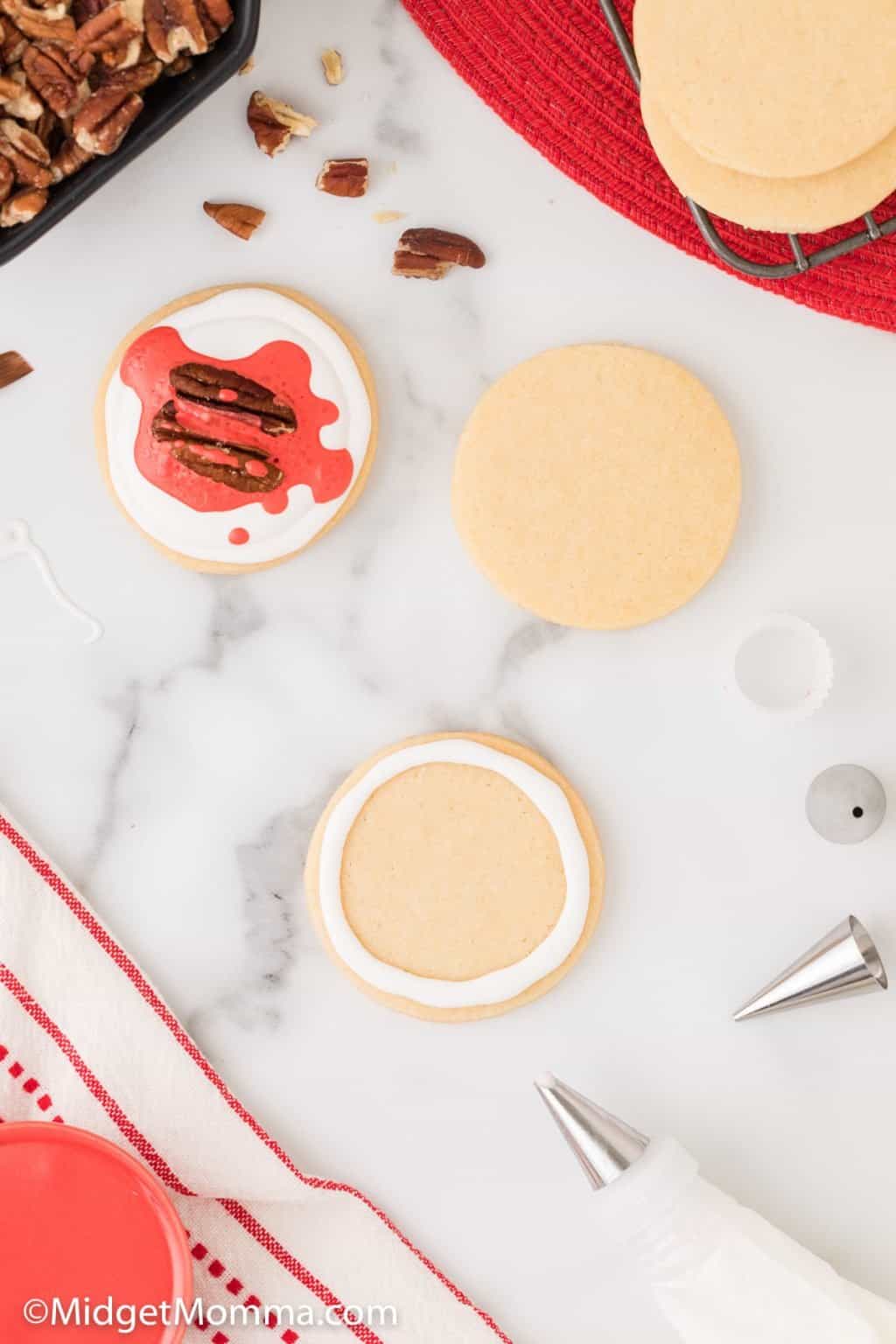 Zombie Brain Halloween Sugar Cookies • MidgetMomma