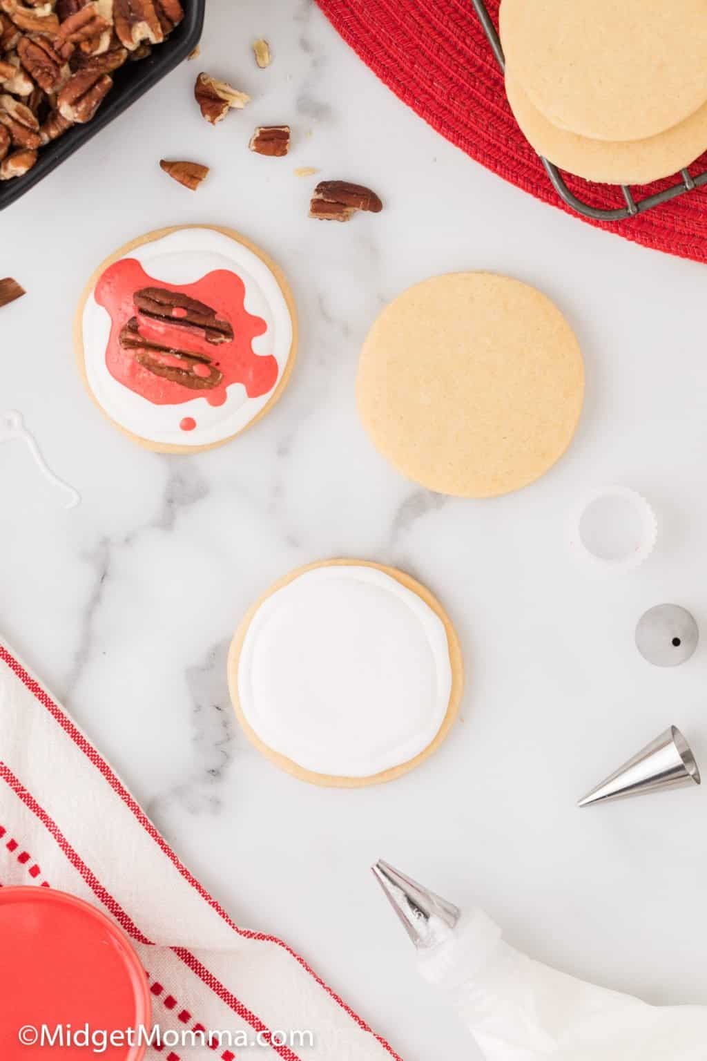 Zombie Brain Halloween Sugar Cookies • MidgetMomma