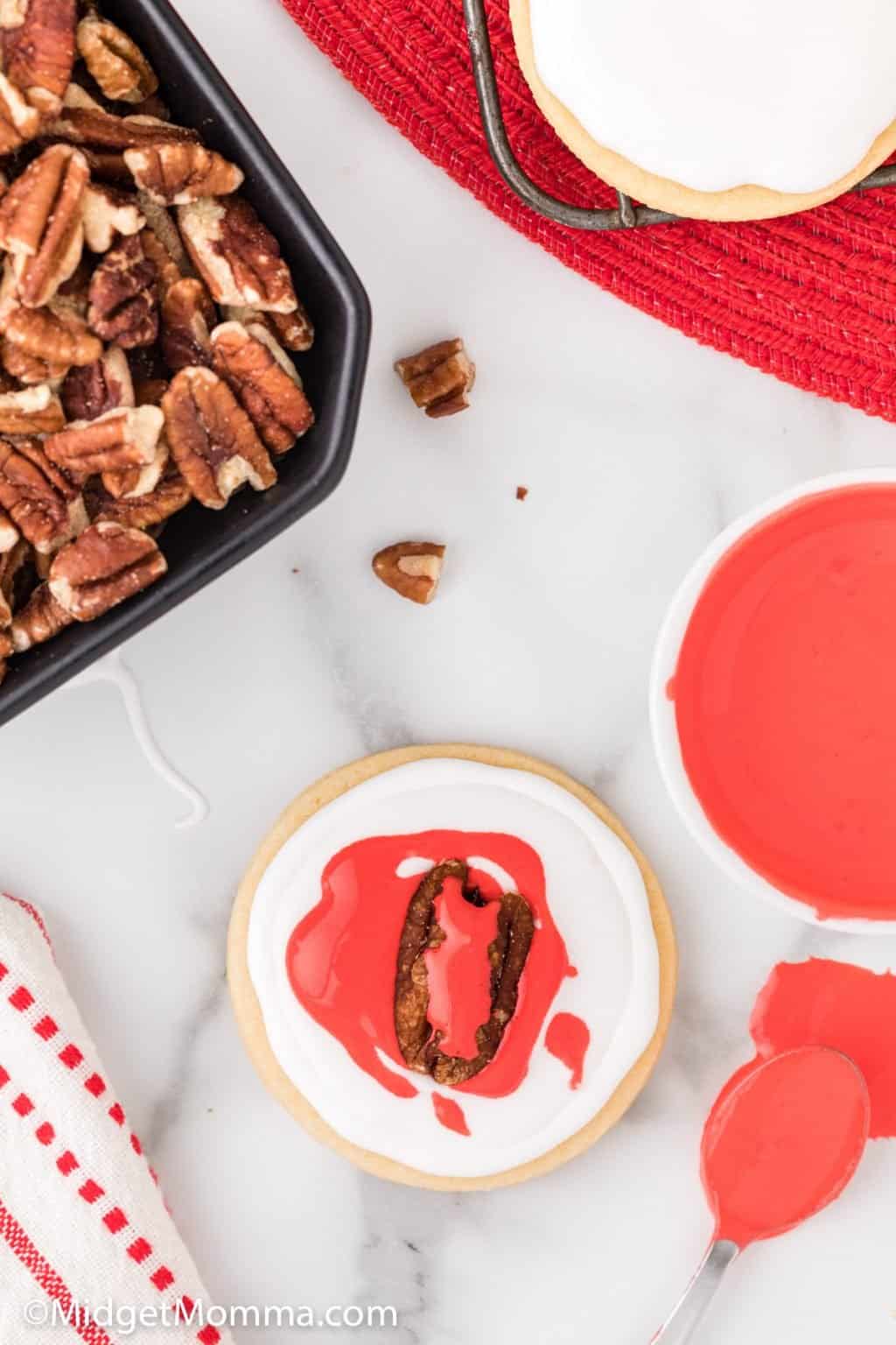 Zombie Brain Halloween Sugar Cookies • MidgetMomma